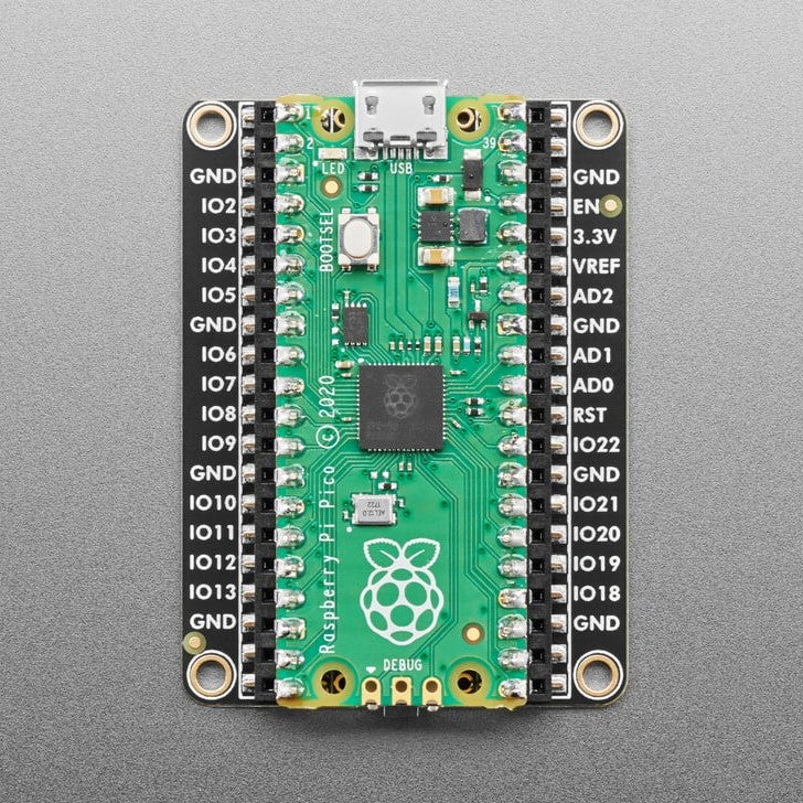 Adafruit Proto Under Plate PiCowBell for Pico