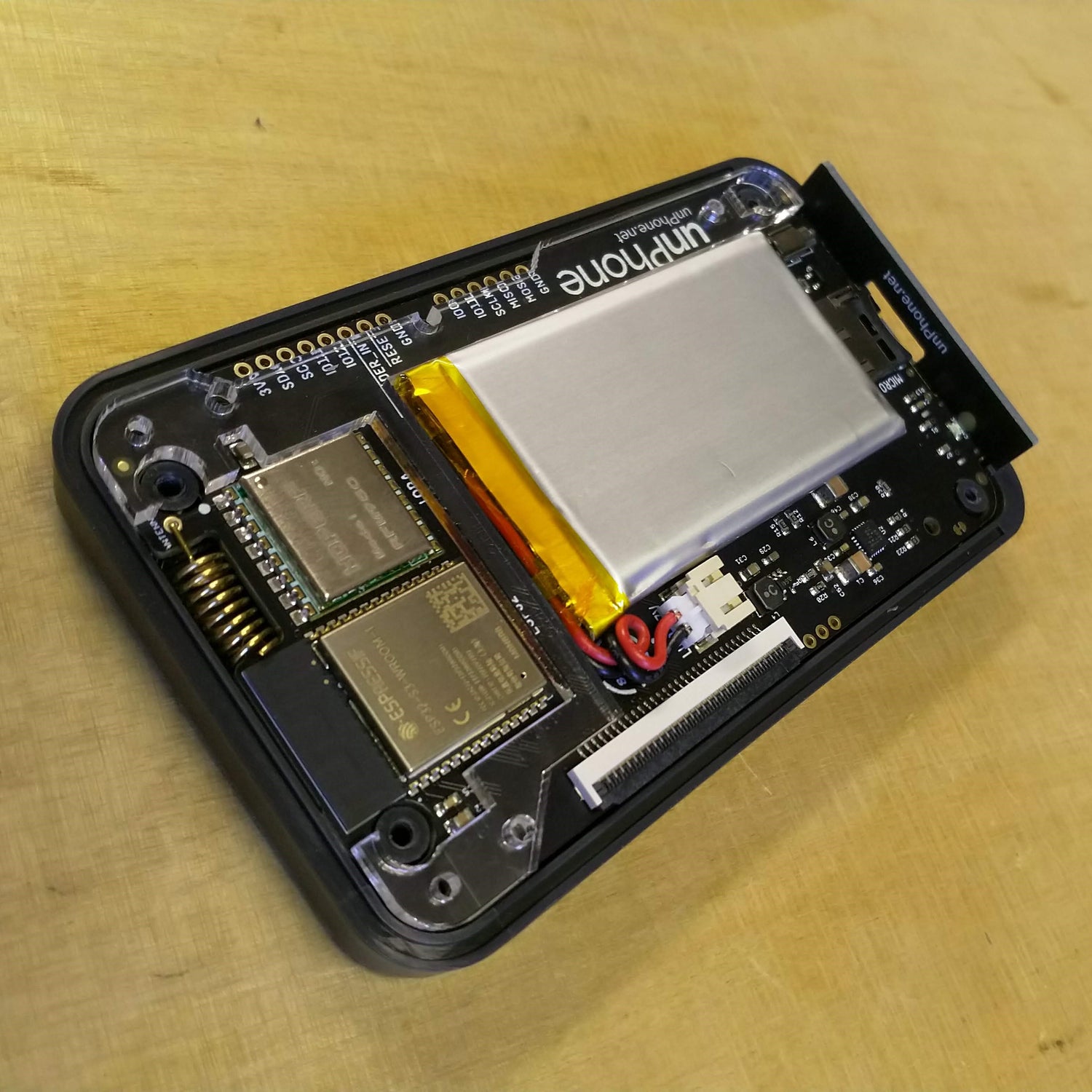 unPhone - all-in-one LoRa, WiFi and BT dev device with touchscreen and ...