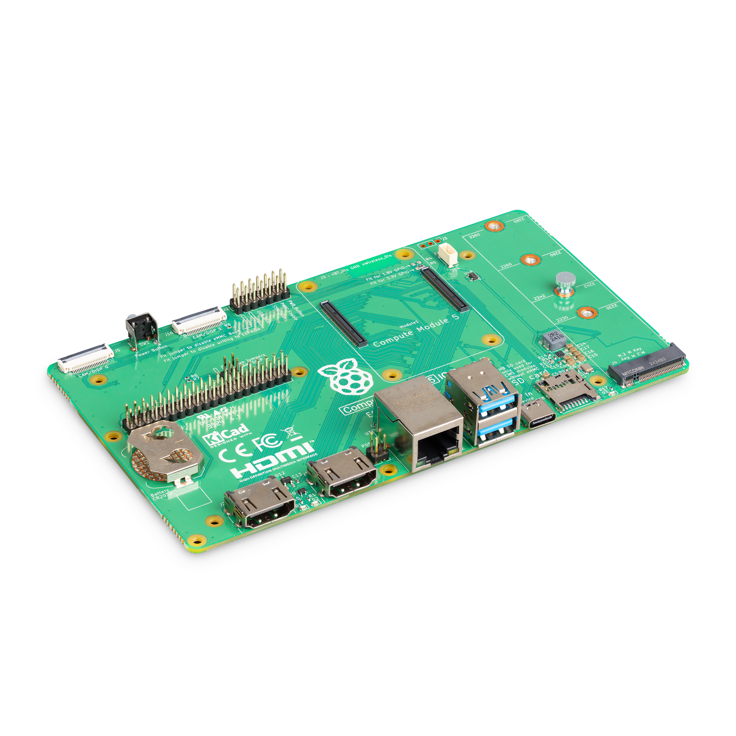 Raspberry Pi Compute Module 5 IO Board