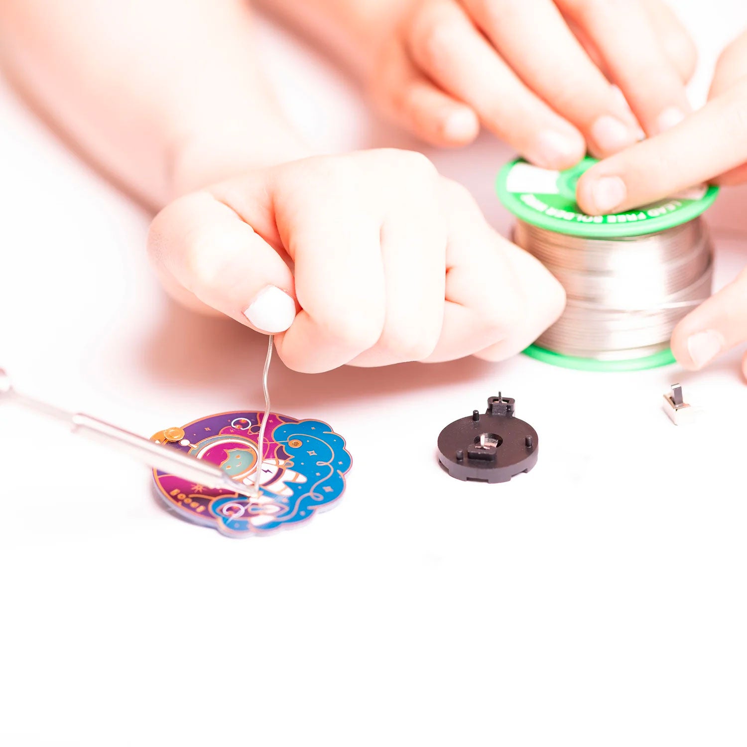 Space Girl Soldering Kit
