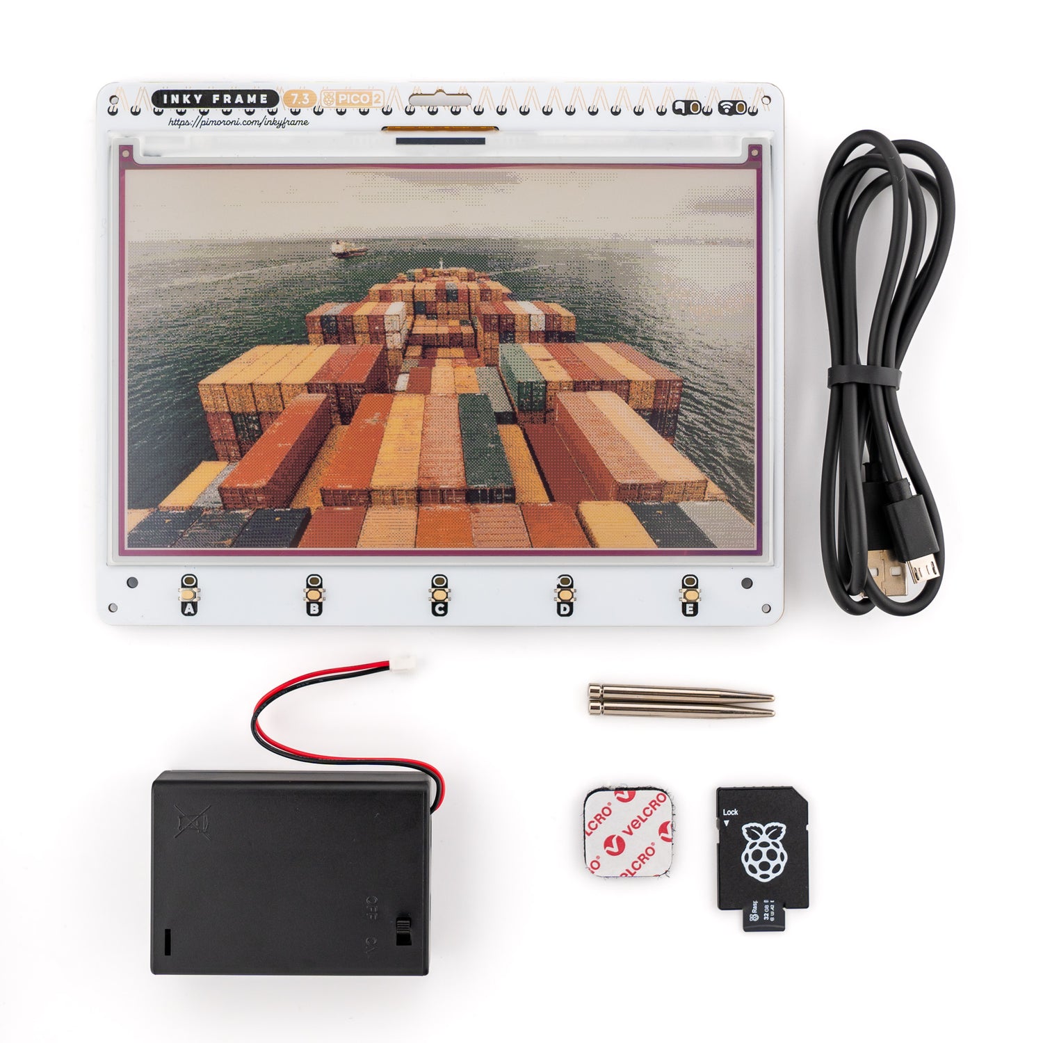 Inky Frame 7.3" (Pico 2 W Aboard)