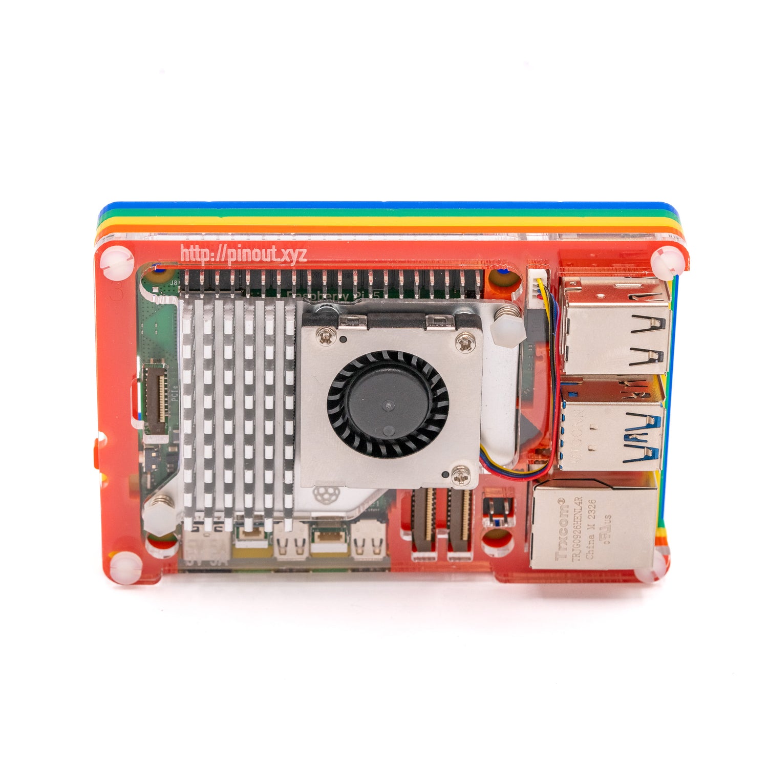 Pibow Coupe 5 (Case for Raspberry Pi 5)