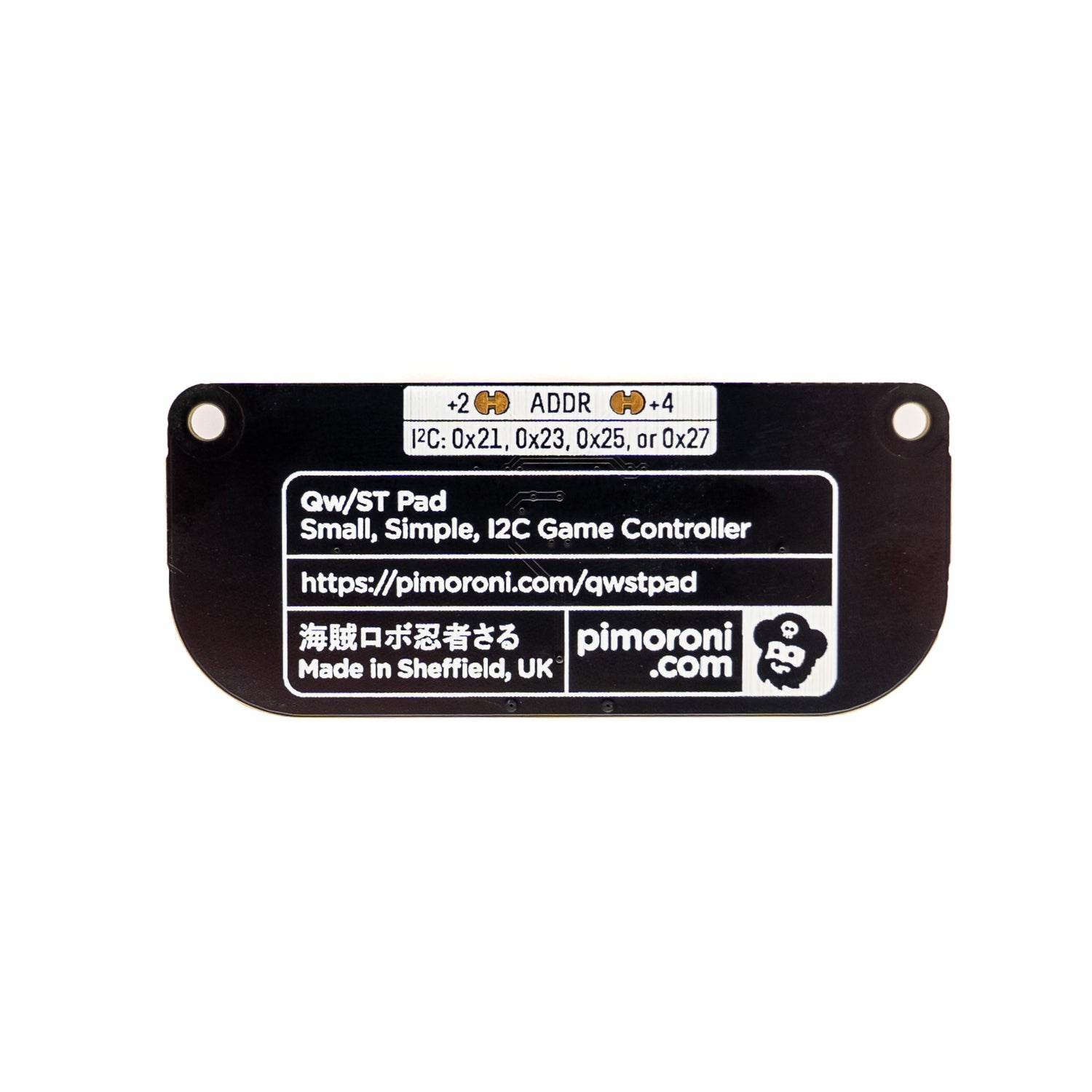 Qw/ST Pad (I2C Game Controller)