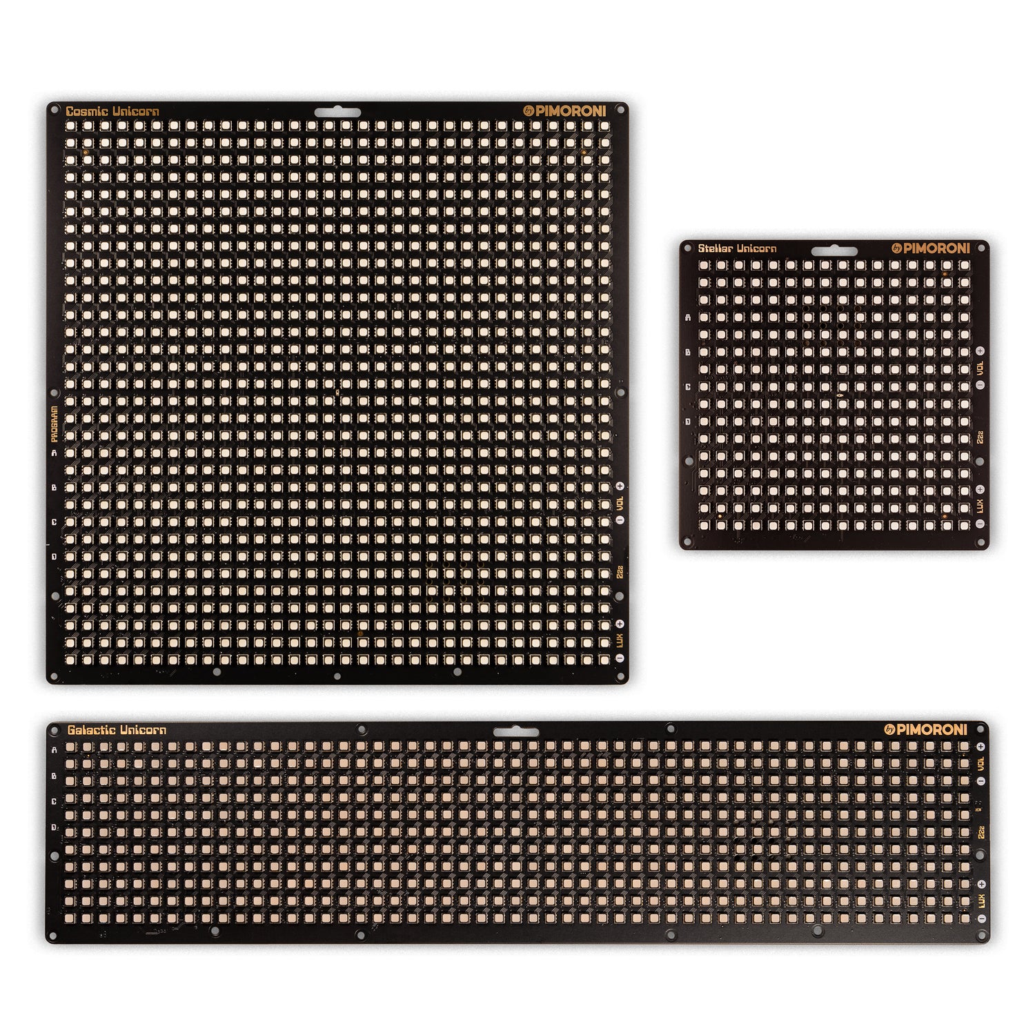 Pico W Smart LED Matrix - Galactic Unicorn (53x11 – 583 pixels)