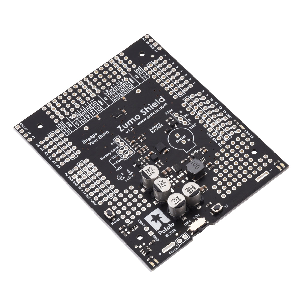 Zumo Shield for Arduino, v1.3