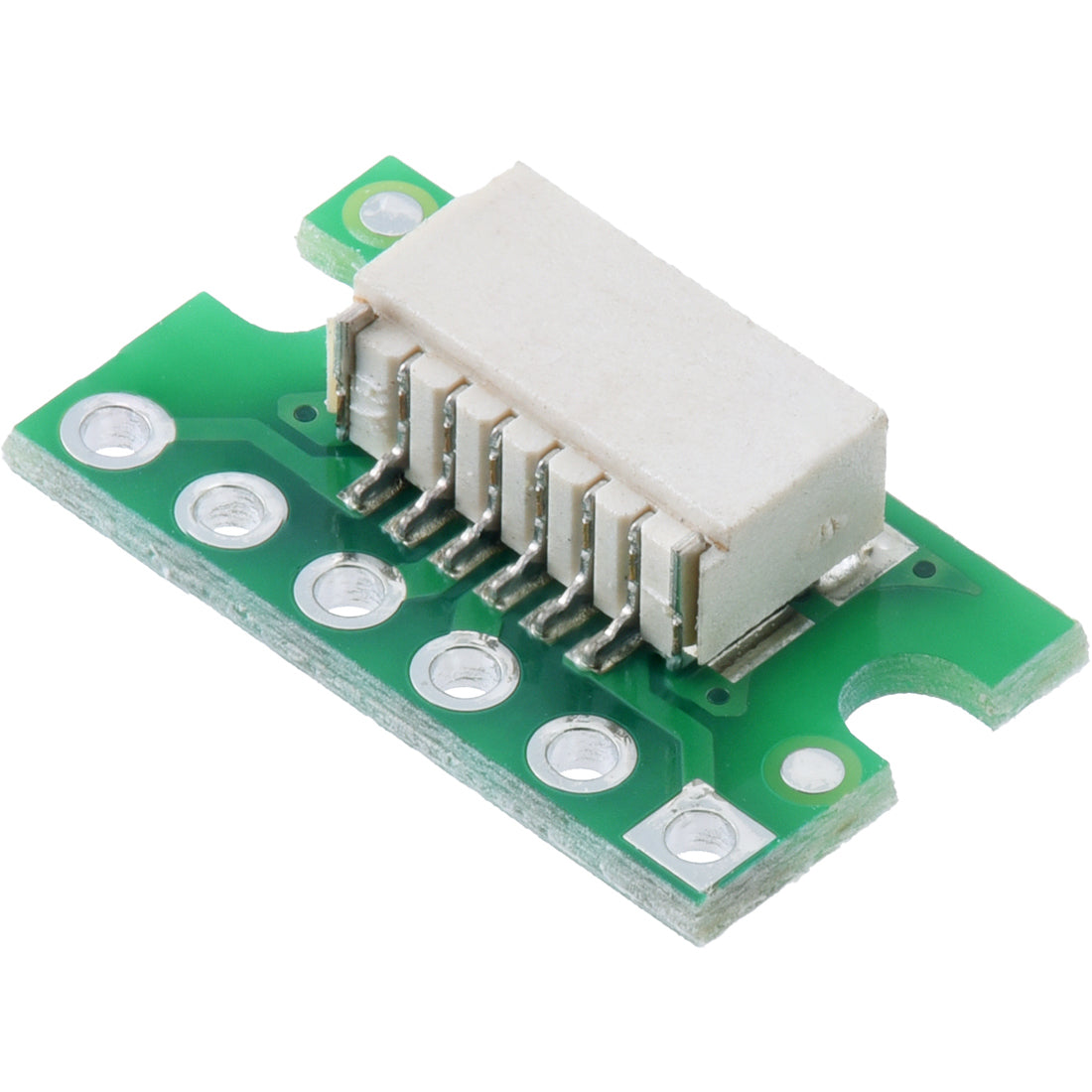Breakout for JST SH-Style Connector, 6-Pin Side-Entry