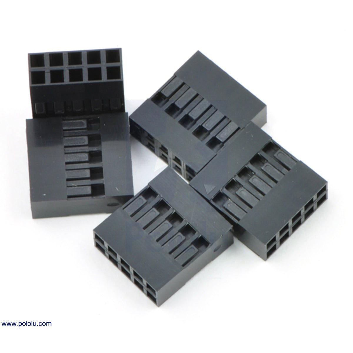 0.1" (2.54mm) Crimp Connector Housing - 1x1-Pin 25-Pack