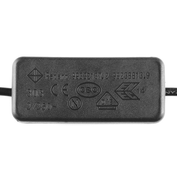 Barrel Jack Power Switch - M-F (3")