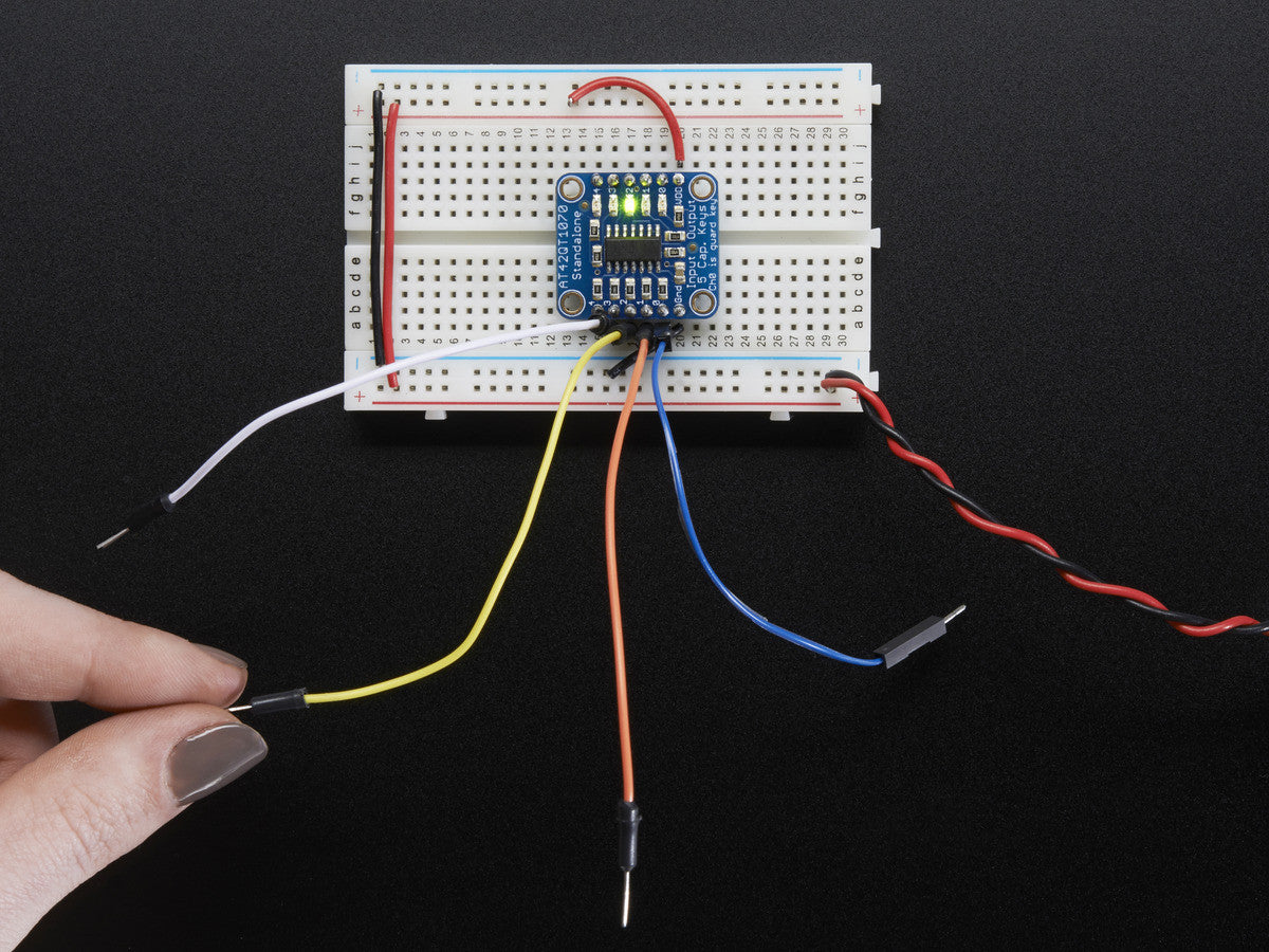 Adafruit Standalone 5-Pad Capacitive Touch Sensor Breakout