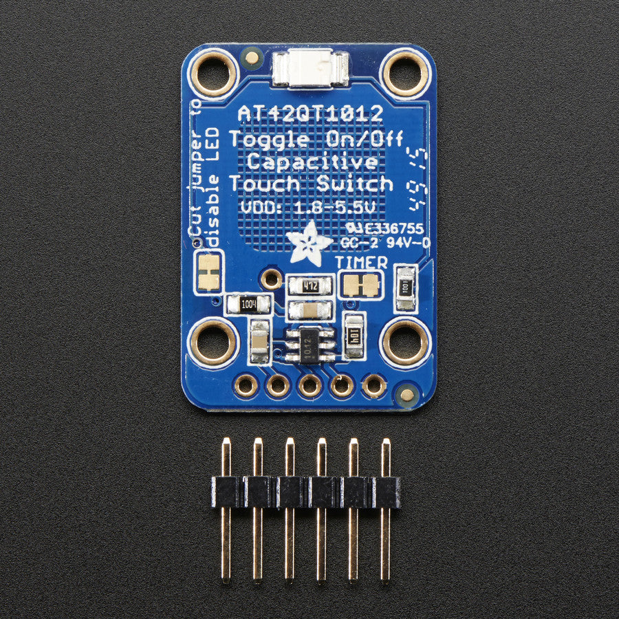Adafruit Standalone Toggle Capacitive Touch Sensor Breakout
