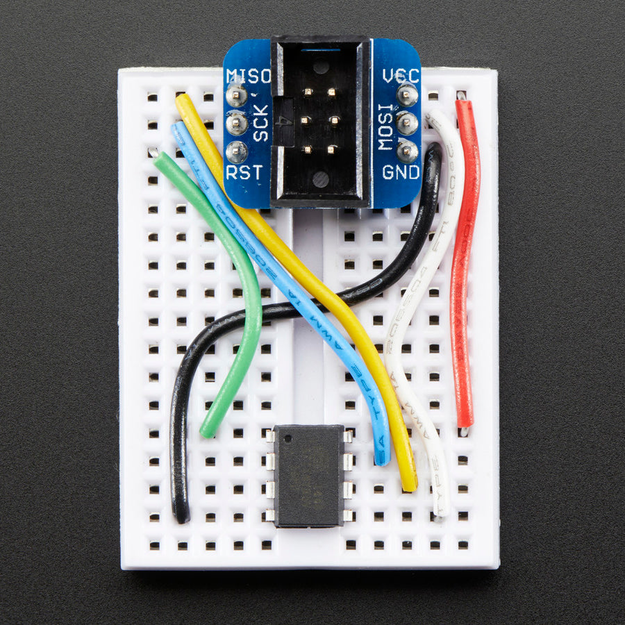 Adafruit 6-pin AVR ISP Breadboard Adapter Mini Kit