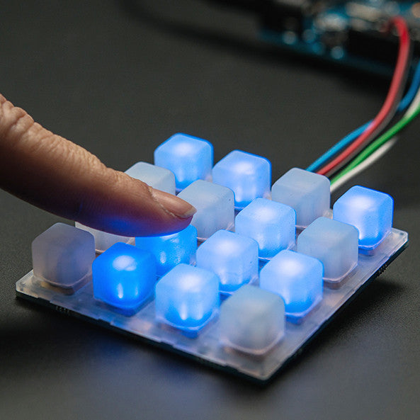 Adafruit Trellis Monochrome Driver PCB for 4x4 Keypad & 3mm LEDs