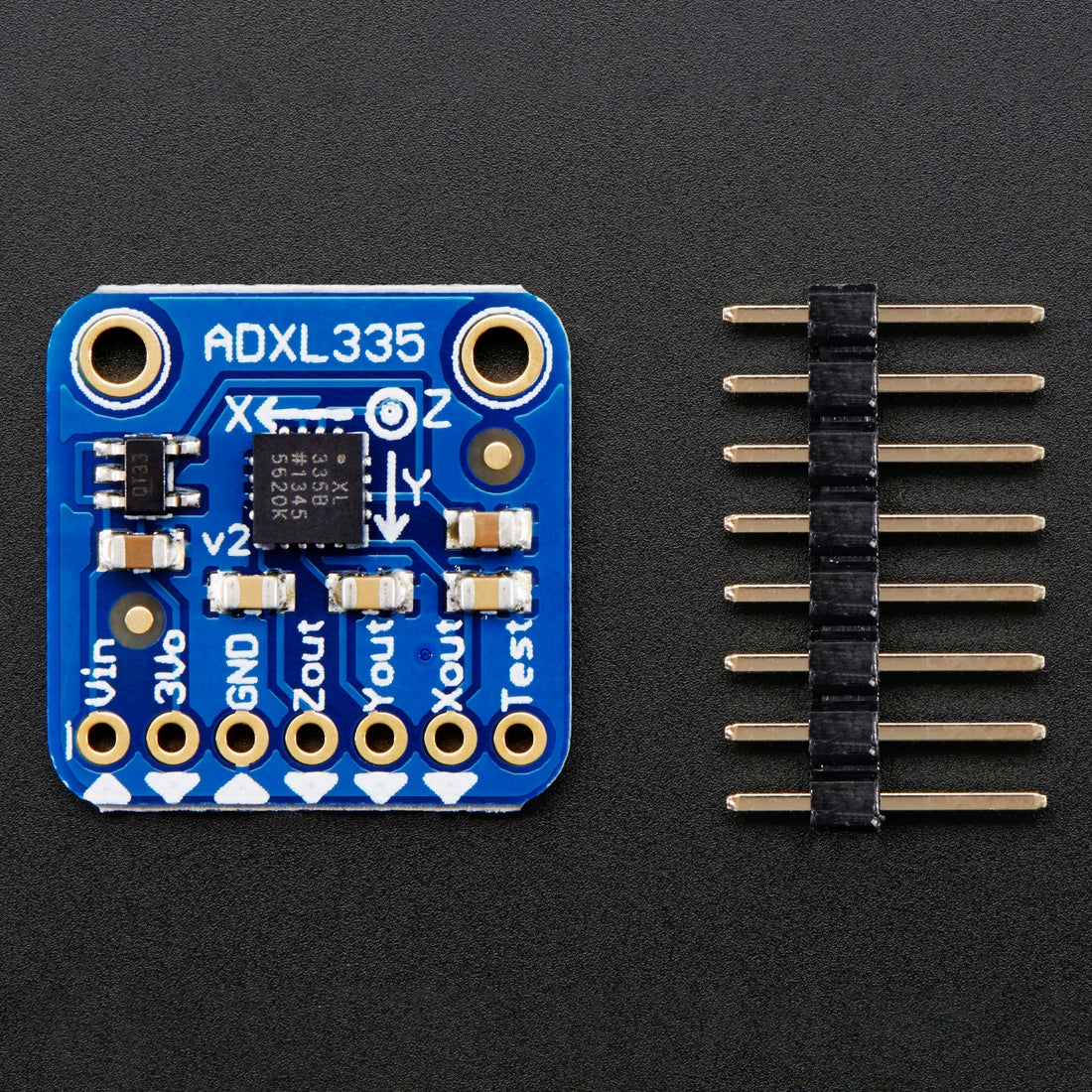 ADXL335 - 5V ready triple-axis accelerometer (+-3g analog out)