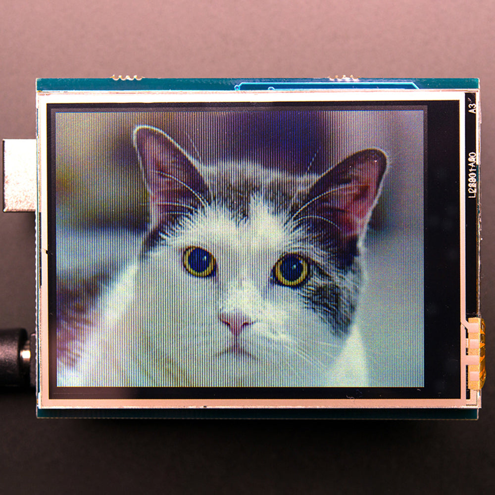 2.8" TFT Touch Shield for Arduino with Resistive Touch Screen