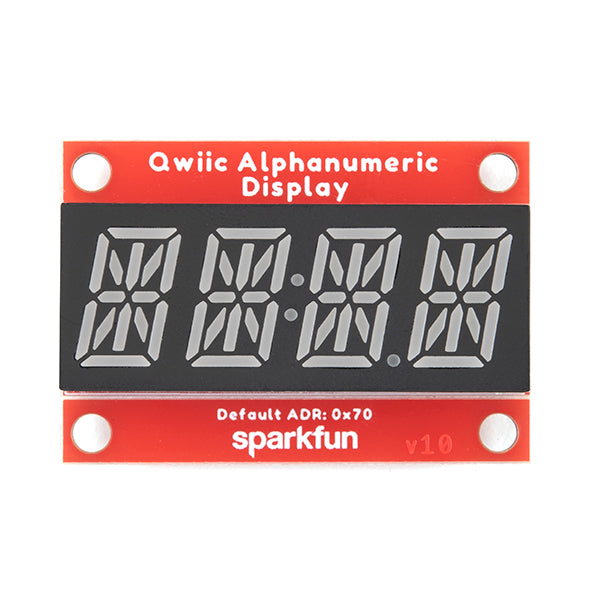 SparkFun Qwiic Alphanumeric Display - Blue