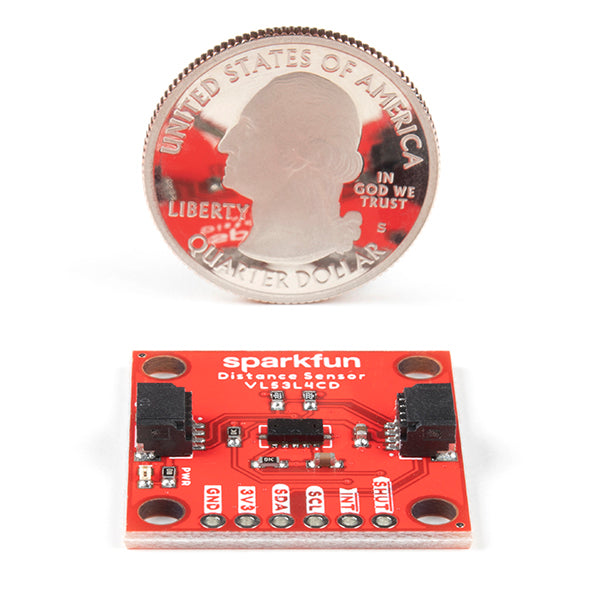 SparkFun Distance Sensor - 1.3 Meter, VL53L4CD (Qwiic)
