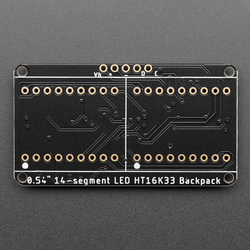 Adafruit 14 Segment Led Alphanumeric Backpack