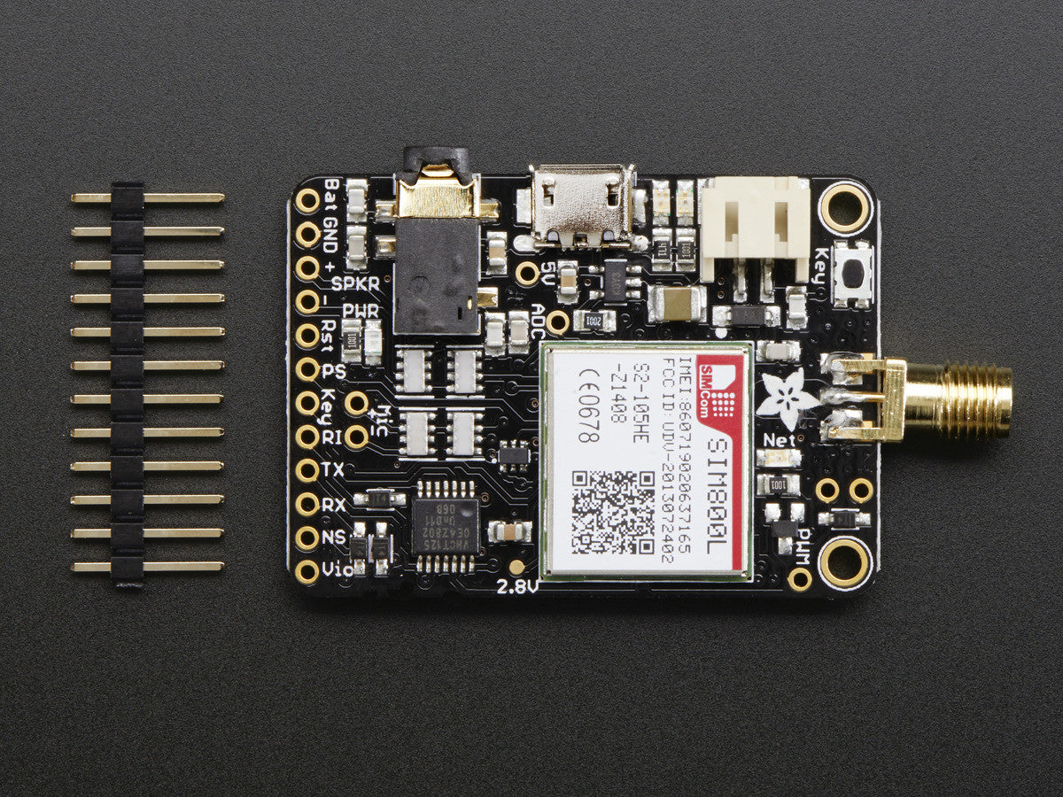 Adafruit FONA - Mini Cellular GSM Breakout - SMA Version - v1