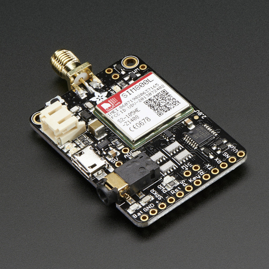 Adafruit FONA - Mini Cellular GSM Breakout - SMA Version - v1