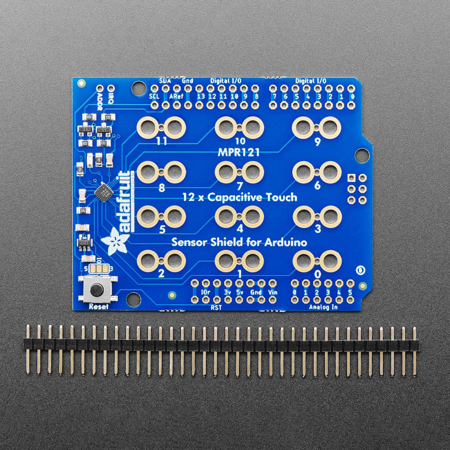 Adafruit 12 x Capacitive Touch Shield for Arduino - MPR121