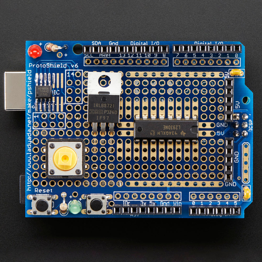 Adafruit Proto Shield For Arduino Unassembled Kit Stackable Version R3