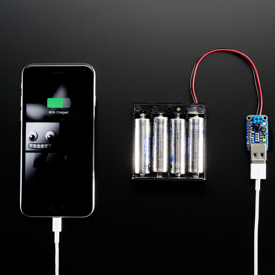 VERTER 5V USB Buck-Boost - 500mA from 3V-5V / 1000ma from 5V-12V