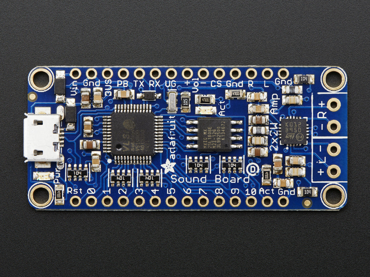 Adafruit Audio FX Sound Board - WAV/OGG Trigger