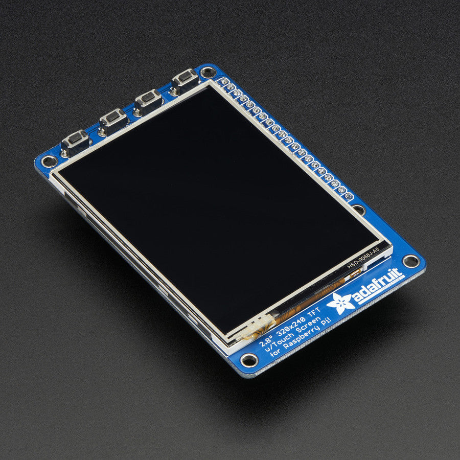 PiTFT Plus Assembled 320x240 2.8" TFT + Resistive Touchscreen