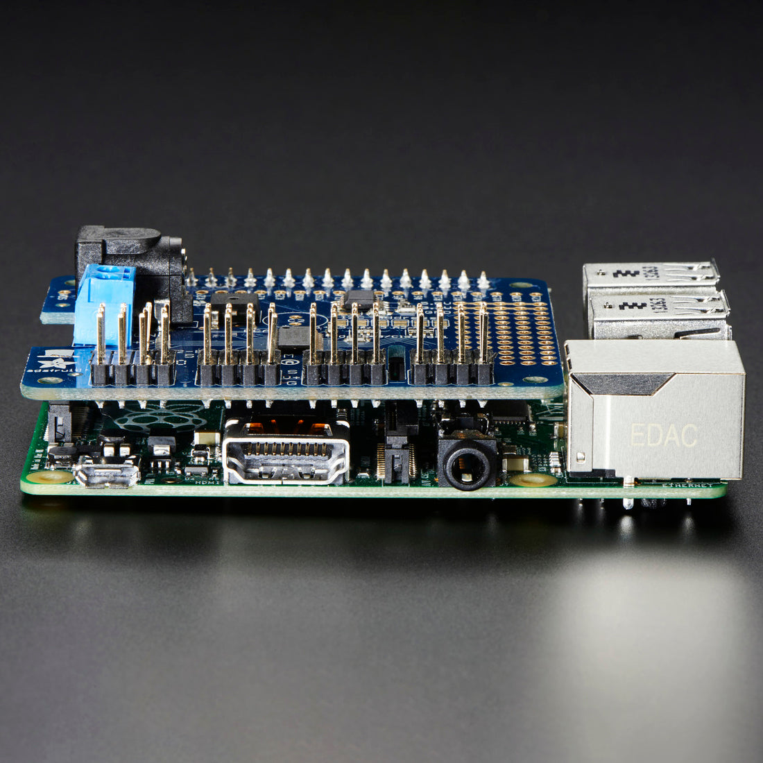 Adafruit 16-Channel PWM / Servo HAT for Raspberry Pi - Mini Kit