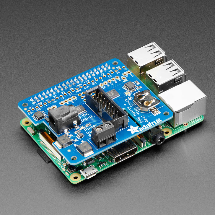 Adafruit RGB Matrix HAT + RTC for Raspberry Pi - Mini Kit