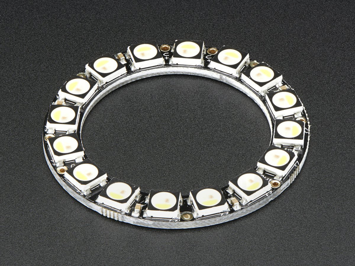 NeoPixel Ring - 16 x 5050 RGBW LEDs w/ Integrated Drivers