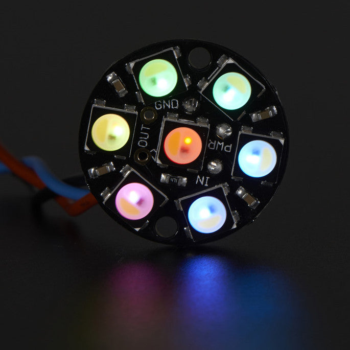 NeoPixel Jewel - 7 x 5050 RGBW LED w/ Integrated Drivers