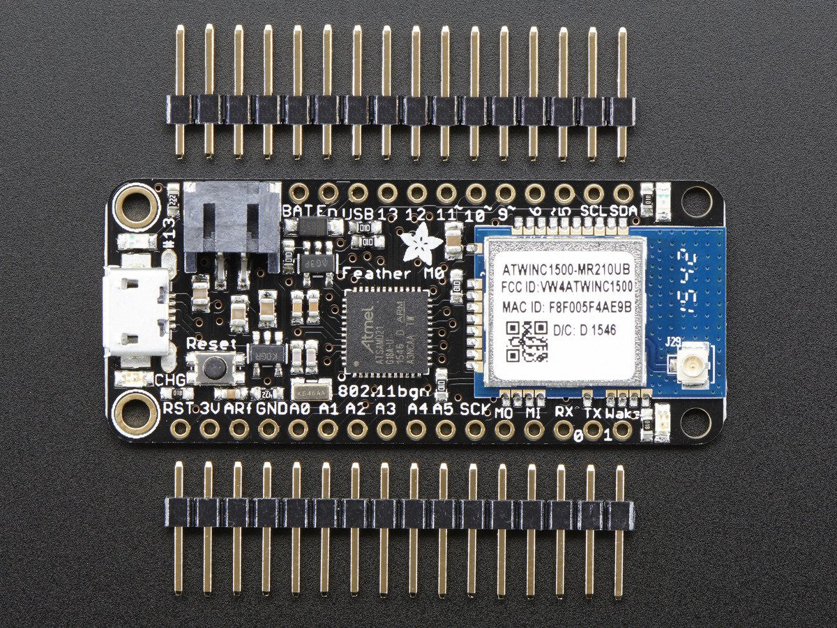 Adafruit Feather M0 WiFi w/ATWINC1500 + uFL