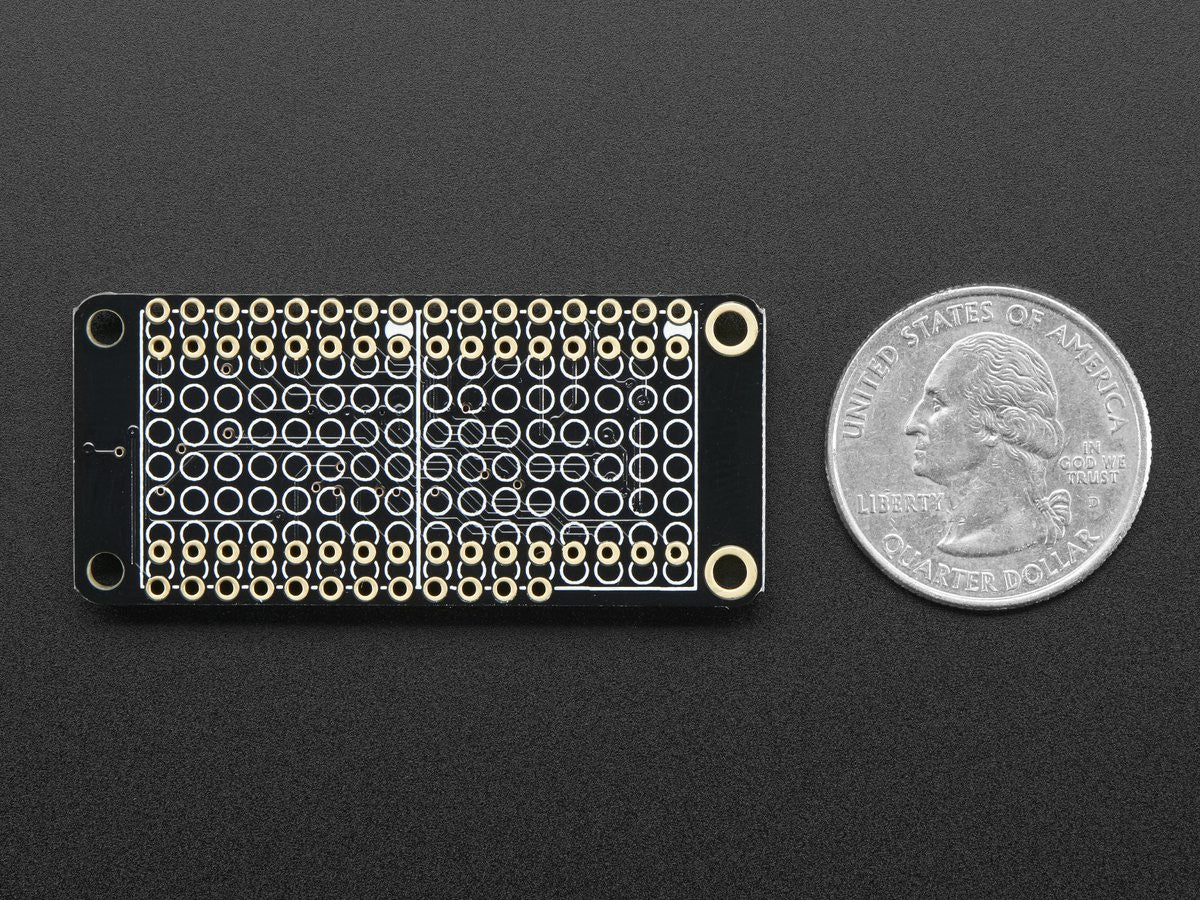 Adafruit 8x16 LED Matrix FeatherWing w/o Matrices