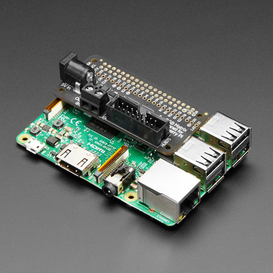 Adafruit RGB Matrix Bonnet for Raspberry Pi