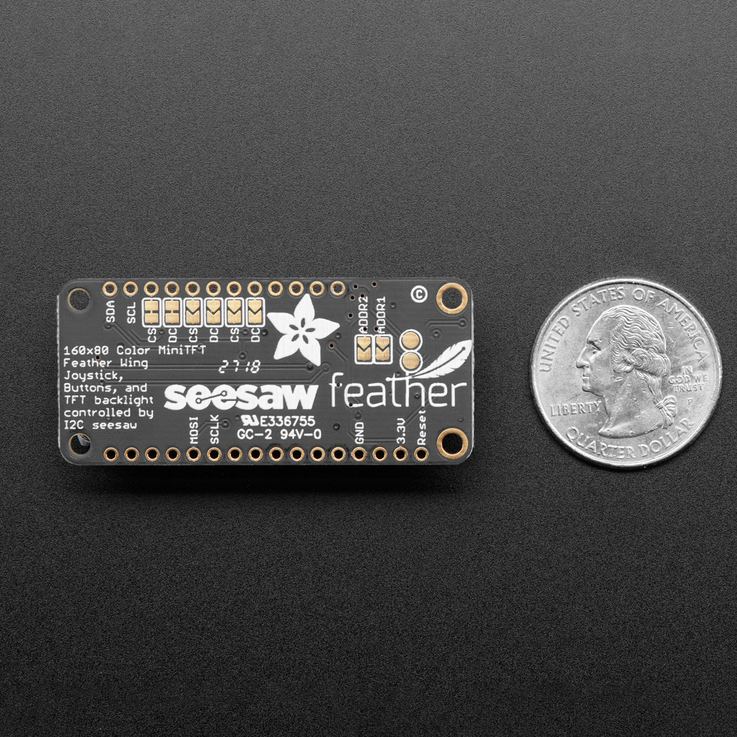 Adafruit Mini Color TFT with Joystick FeatherWing