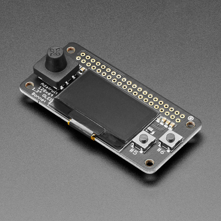 Adafruit 128x64 OLED Bonnet for Raspberry Pi