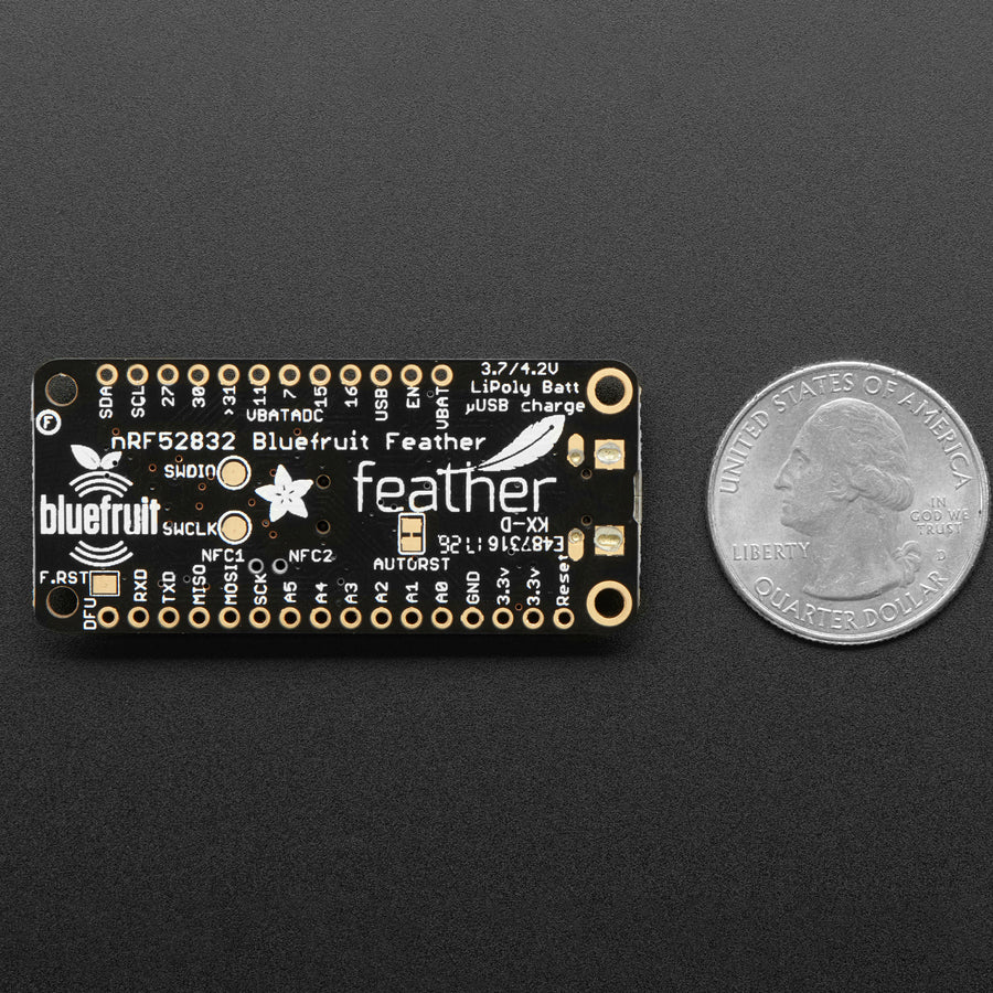 Adafruit Feather nRF52 Pro with myNewt Bootloader - nRF52832