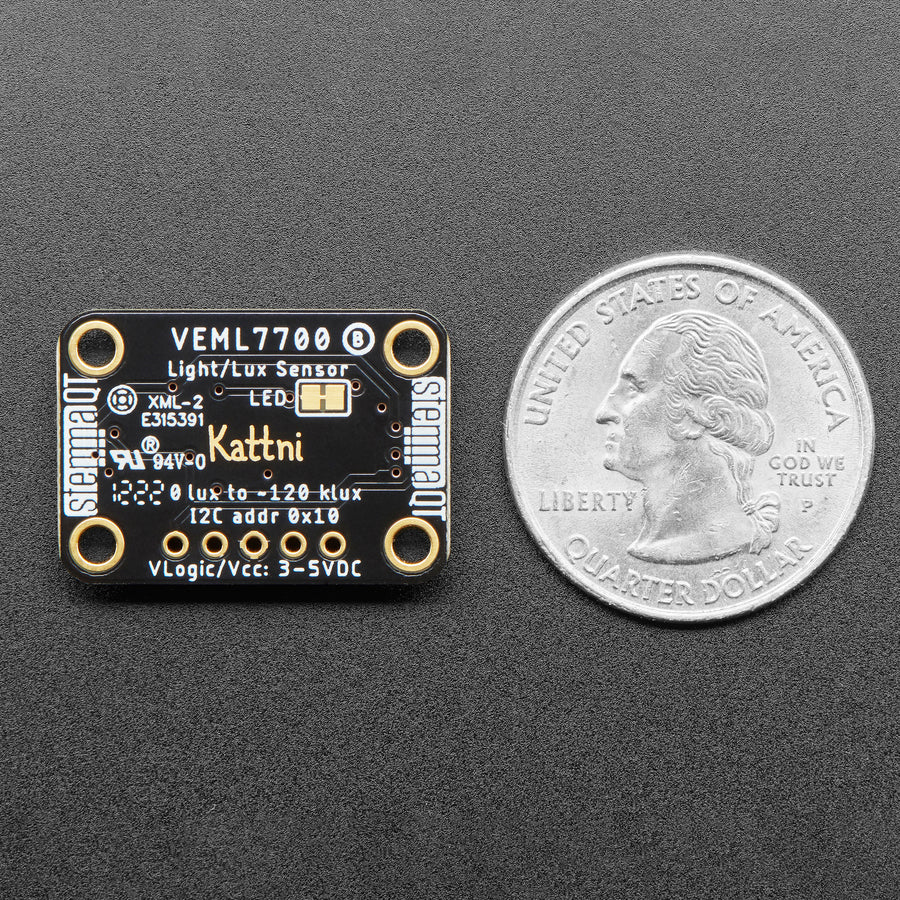 Adafruit VEML7700 Lux Sensor - I2C Light Sensor
