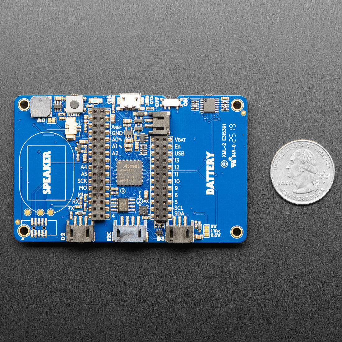 Adafruit PyBadge for MakeCode Arcade, CircuitPython or Arduino