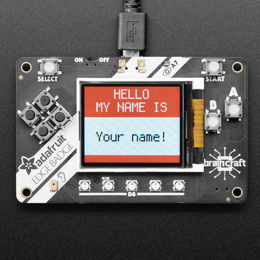 Adafruit Edgebadge Tensorflow Lite For Microcontrollers