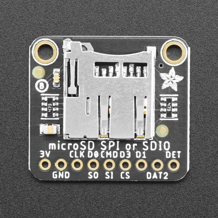 Adafruit Micro Sd Spi Or Sdio Card Breakout Board 3v Only