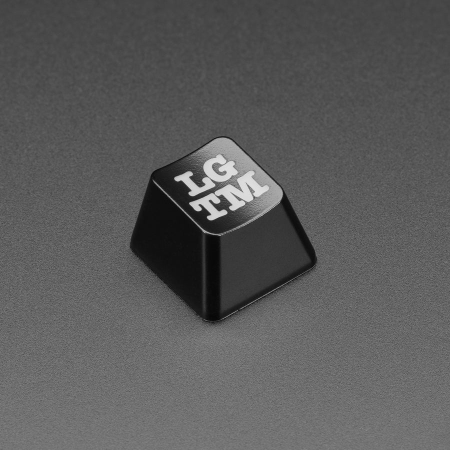 Etched Glow-Through Keycap with LGTM (Looks Good To Me) Acronym - MX ...