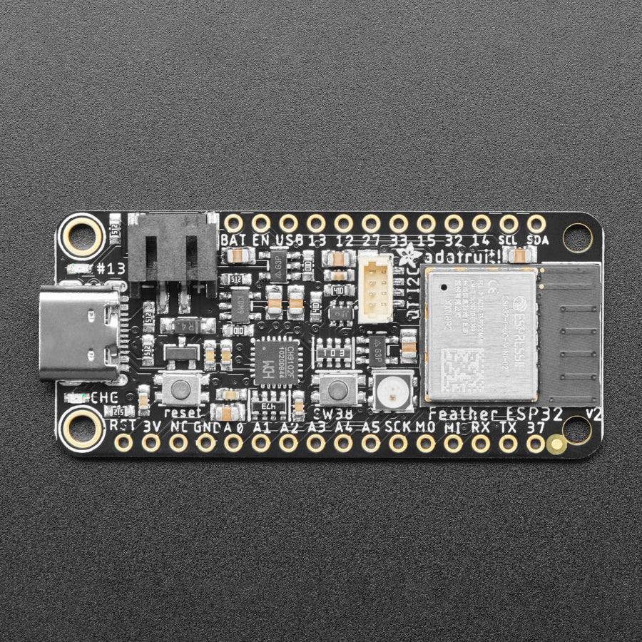 Adafruit ESP32 Feather V2 - 8MB Flash + 2 MB PSRAM
