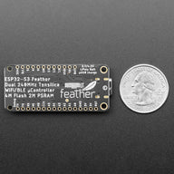 Adafruit ESP32-S3 Feather with 4MB Flash 2MB PSRAM - STEMMA QT / Qwiic