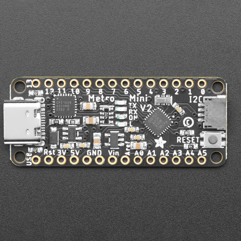 Adafruit Metro Mini 328 V2 - Arduino-Compatible - 5V 16MHz - STEMMA QT ...
