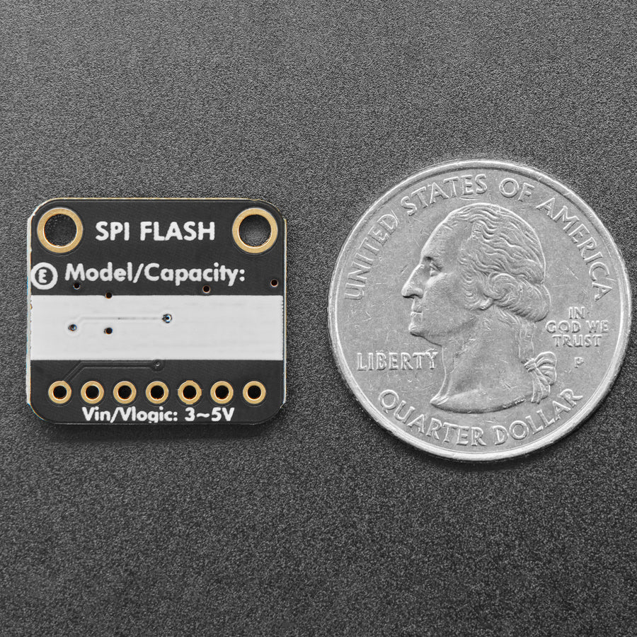 Adafruit SPI FLASH Breakout - W25Q16 - 16 Mbit / 2 MByte