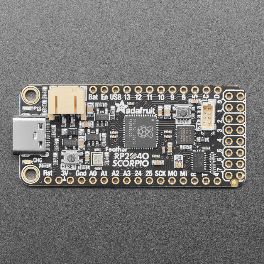 Adafruit Feather RP2040 SCORPIO - 8 Channel NeoPixel Driver