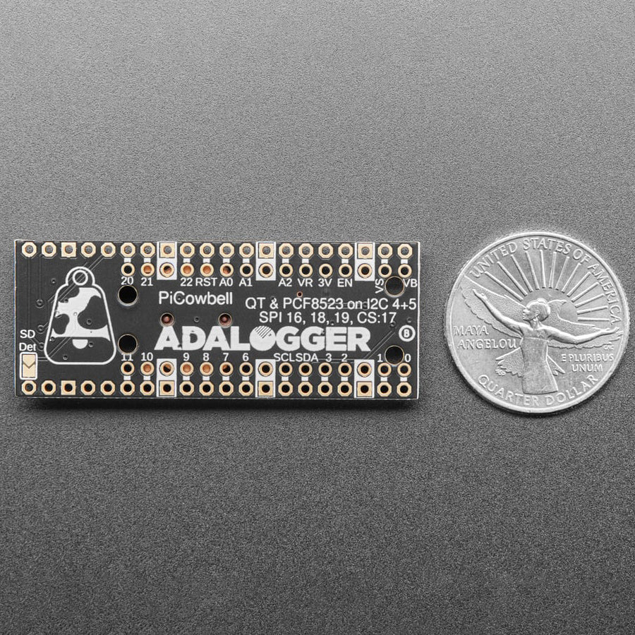 Adafruit Picowbell Adalogger For Pico Microsd Rtc And Stemma Qt 