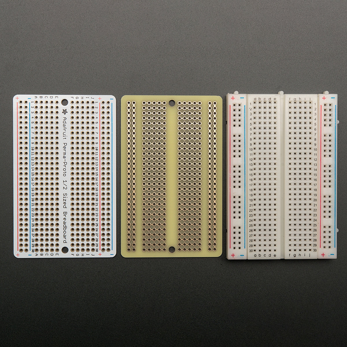 Adafruit Perma-Proto Breadboard PCB - 3 Pack!